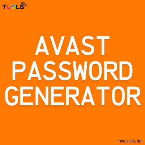 Avast Strong Password Generator Online