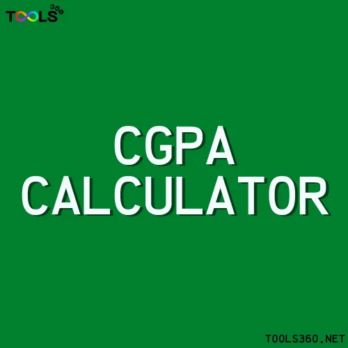 Cgpa Calculator Calculate By Sgpa Or Percentage Accurately