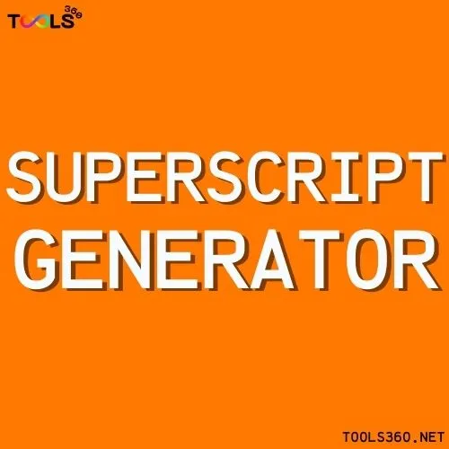 Superscript Generator ᴳᵉⁿᵉʳᵃᵗᵉ ᶜᵒᵒˡ ᵗᵉˣᵗˢ ˡᶦᵏᵉ ᵗʰᵉˢᵉ Instantly